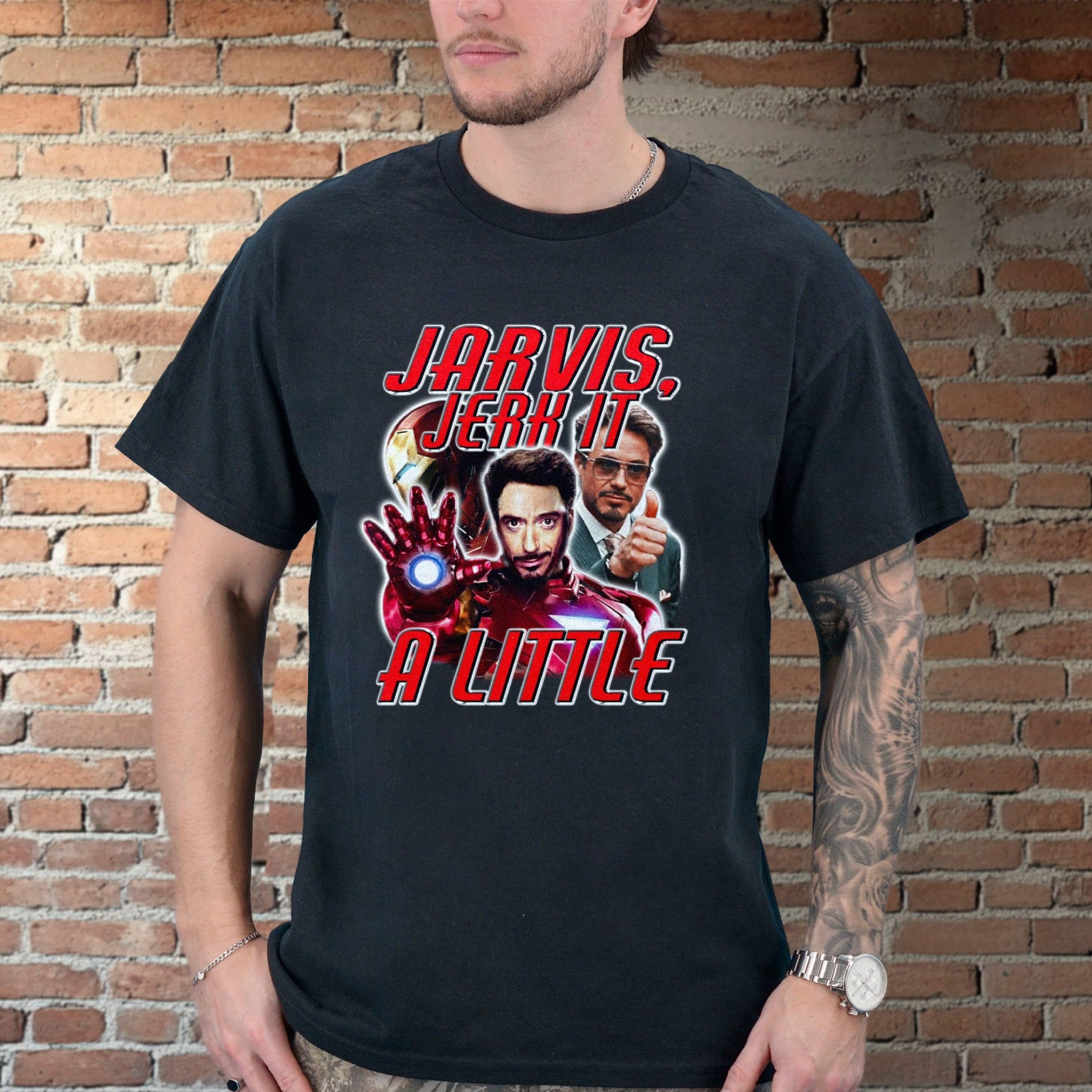 JARVIS JERK IT A LITTLE SHIRT – TrendFits